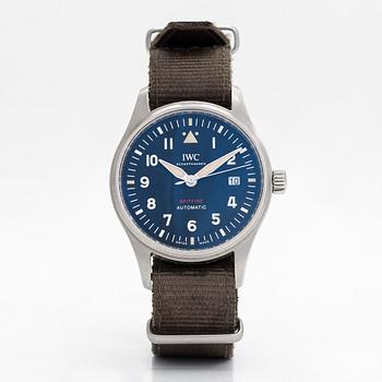 IWC, Pilot Spitfire Automatic, armbandsur, 39 mm. - Bukowskis