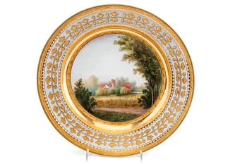 A PLATE. - Bukowskis