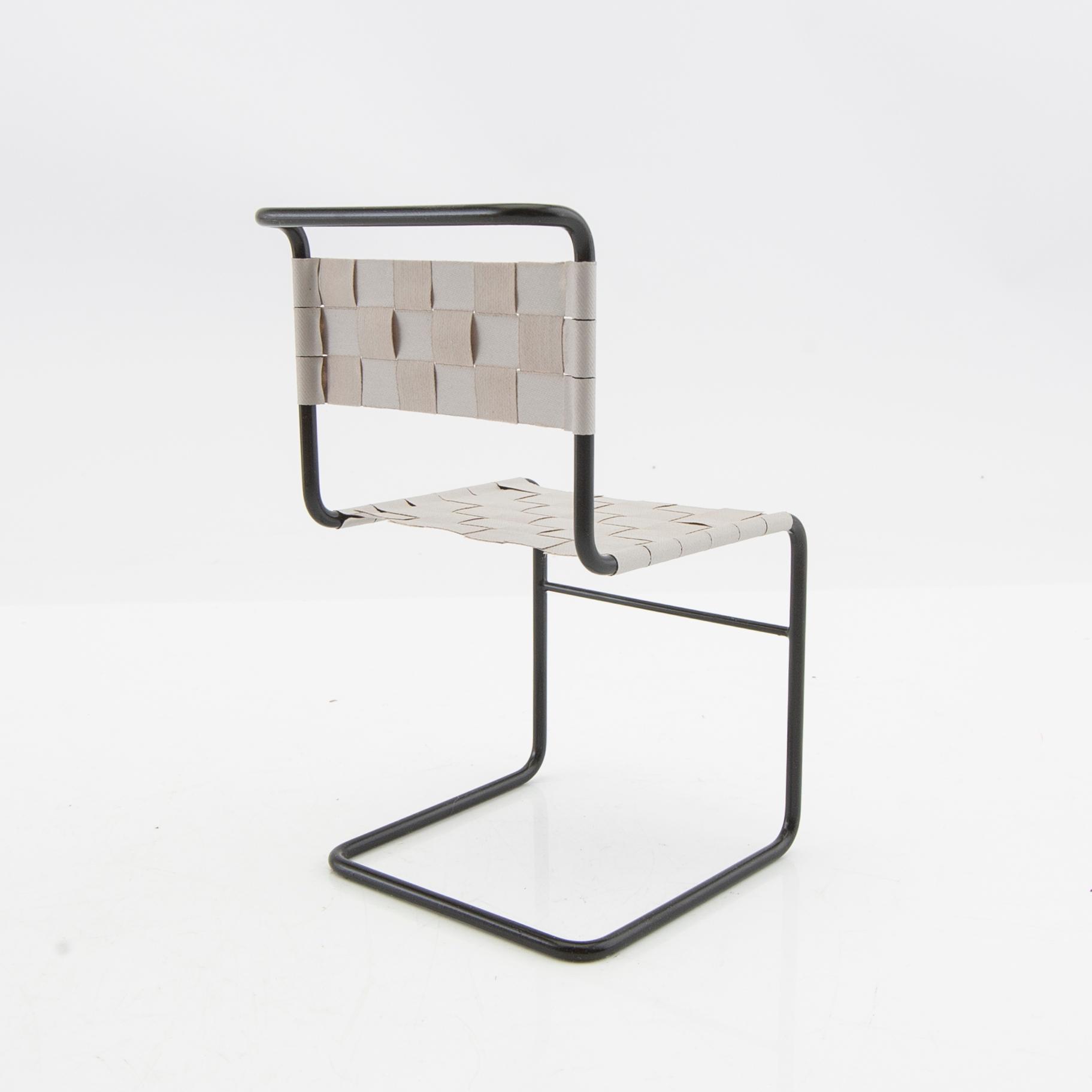 Mart Stam, miniatyr, "Stuhl W1", Vitra design museum. - Bukowskis