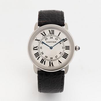 Cartier, Ronde Solo, armbandsur, 36 mm. - Bukowskis
