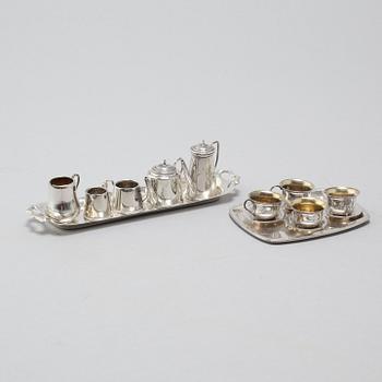 Eleven silver miniatures from the latter half of the 20th century ...