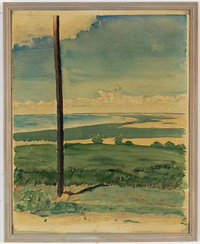 Torsten Jovinge, watercolour, signed and dated -34. - Bukowskis