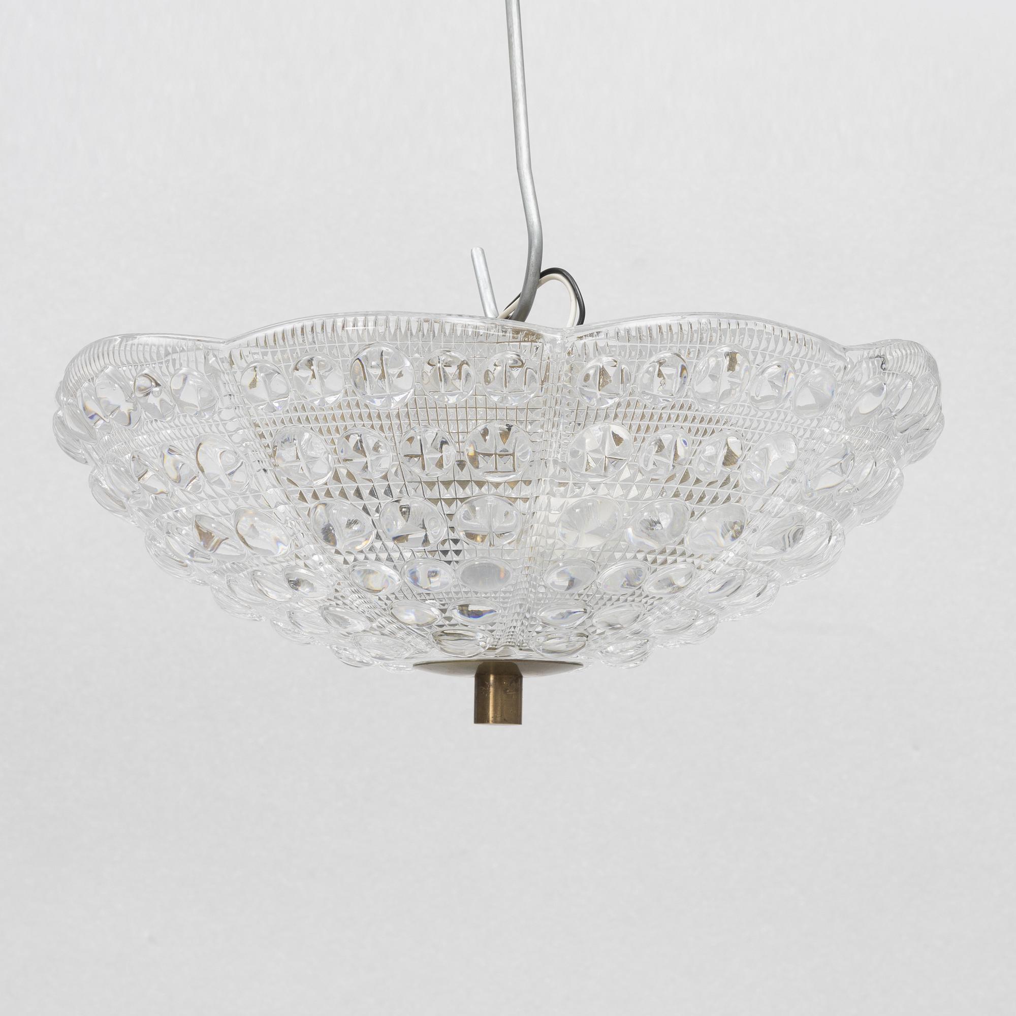 Carl Fagerlund, plafond, Orrefors, 1960-tal. - Bukowskis