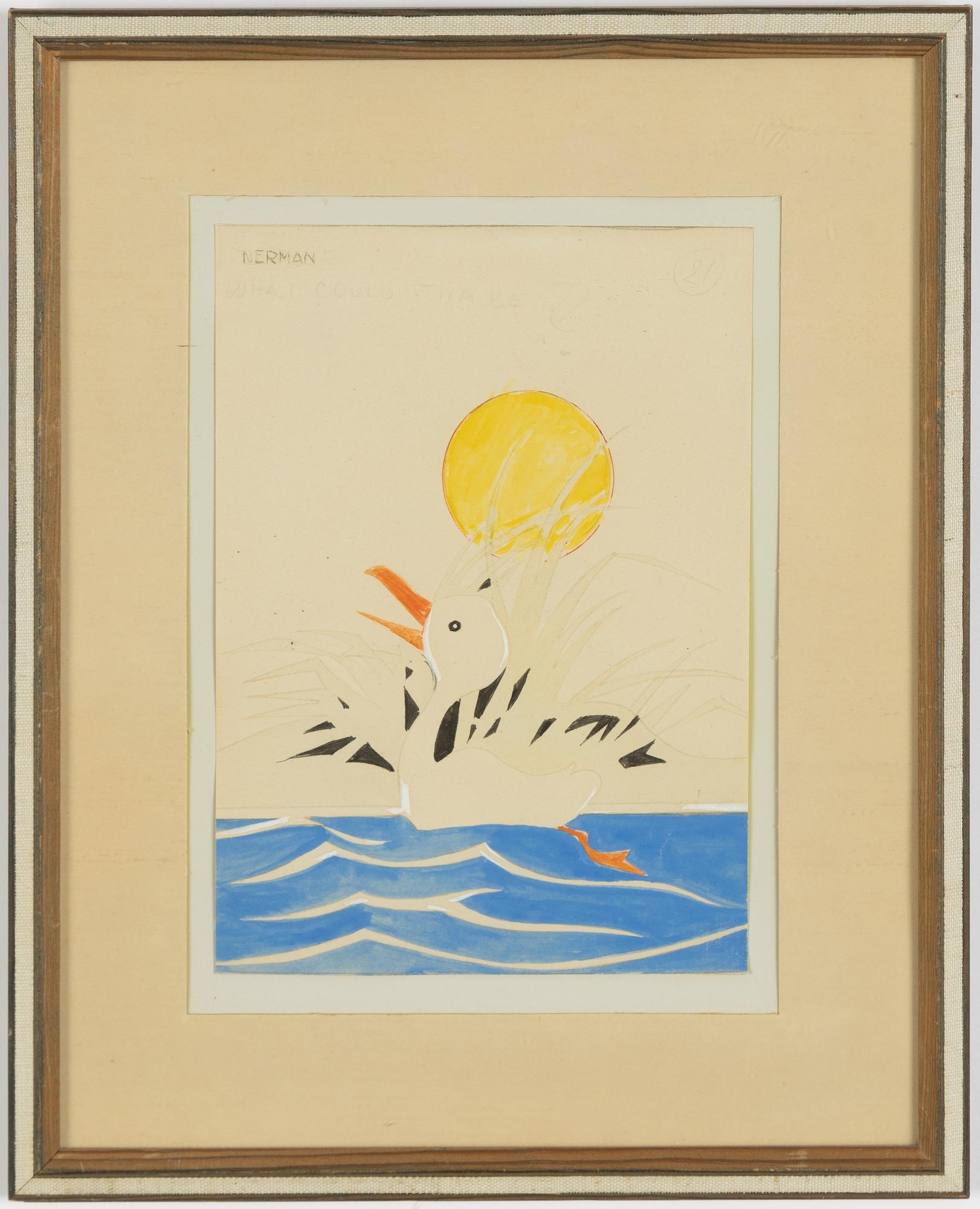 Einar Nerman, "En anka". - Bukowskis