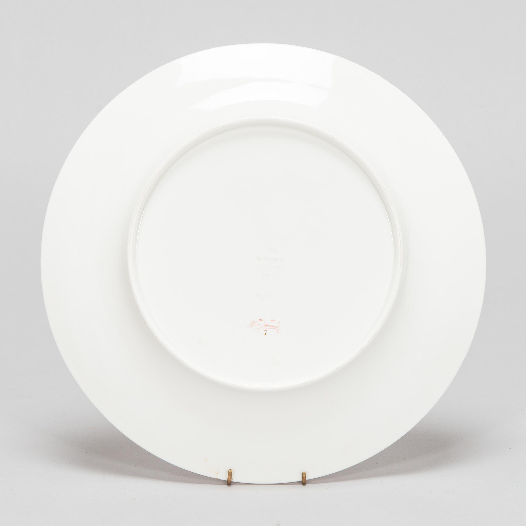 A 81-piece porcelain 'Empire' dinnerware for Rörstrand Sweden. - Bukowskis