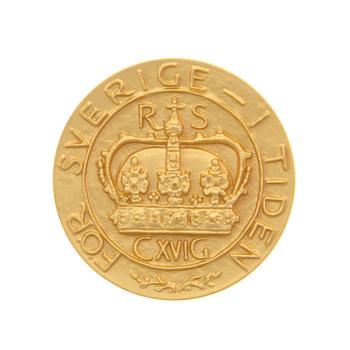 A GOLD COIN, För Sverige i tiden, 18K gold. - Bukowskis
