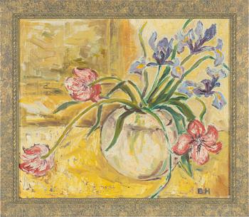 Berta Hansson, oil on canvas/paper panel, signed. - Bukowskis