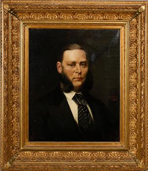 AXEL PETER, olja på duk, signerad och daterad 1888. - Bukowskis