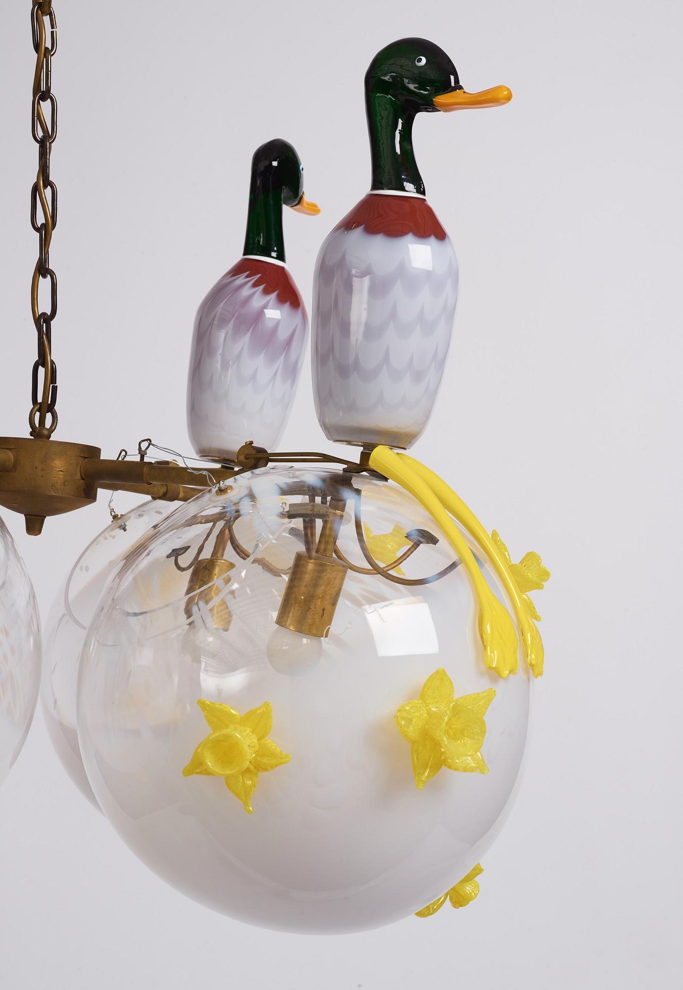 Ernst Billgren, ljuskrona, modellen formgiven som gåva till ...