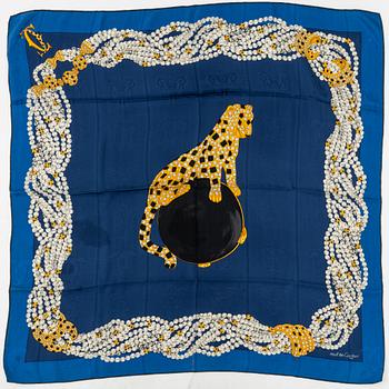 Cartier, scarf, "La Panthère Royale". - Bukowskis