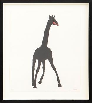 Makode Linde, lithograph signed and numbered 4/65. - Bukowskis
