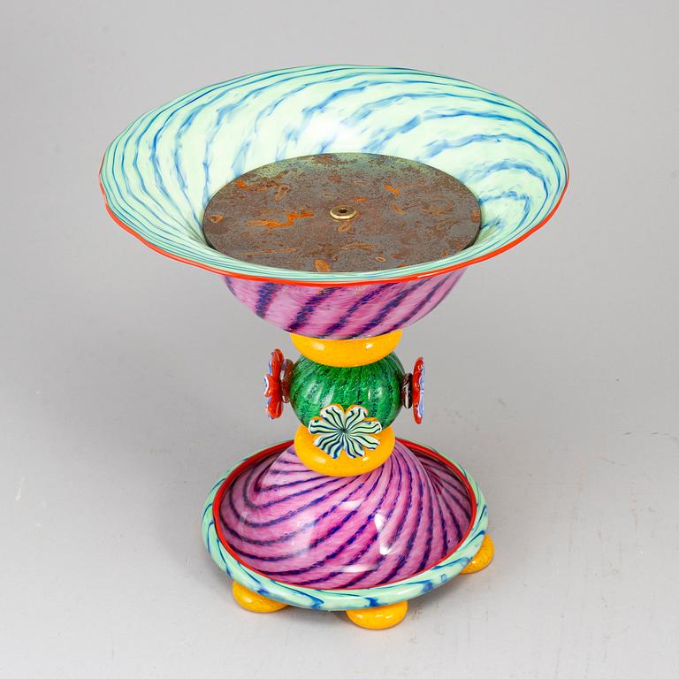 Jonas Rooth, a glass sculpture, 1990's. - Bukowskis