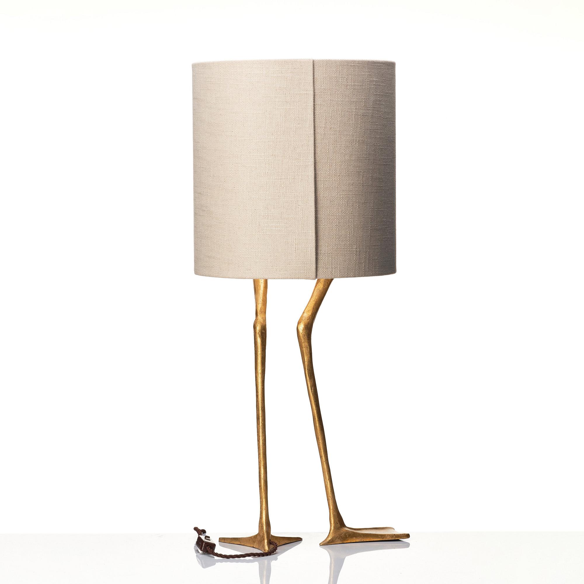 Andrew & Sarah Hills, bordslampa, "Duck Feet Lamp", Porta Romana ...