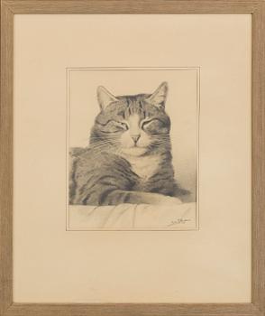 OWE ZERGE, signed drawing. - Bukowskis