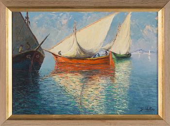 GUGLIELMO WELTERS, olja på duk, signerad G. Welters. - Bukowskis