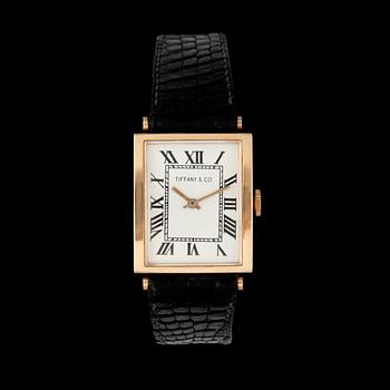 A Tiffany & co men's watch, case 14K gold. Circa 1970. - Bukowskis