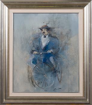 OLLI JOKI, oil on canvas, signed and dated 1991. - Bukowskis