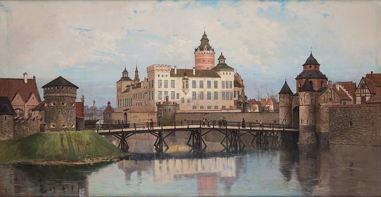 Severin Nilson, Slottet Tre Kronor. - Bukowskis