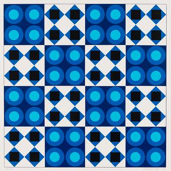 VLADIMIR KOPTEFF, serigrafi, signerad och daterad -74, numrerad 50/99 ...