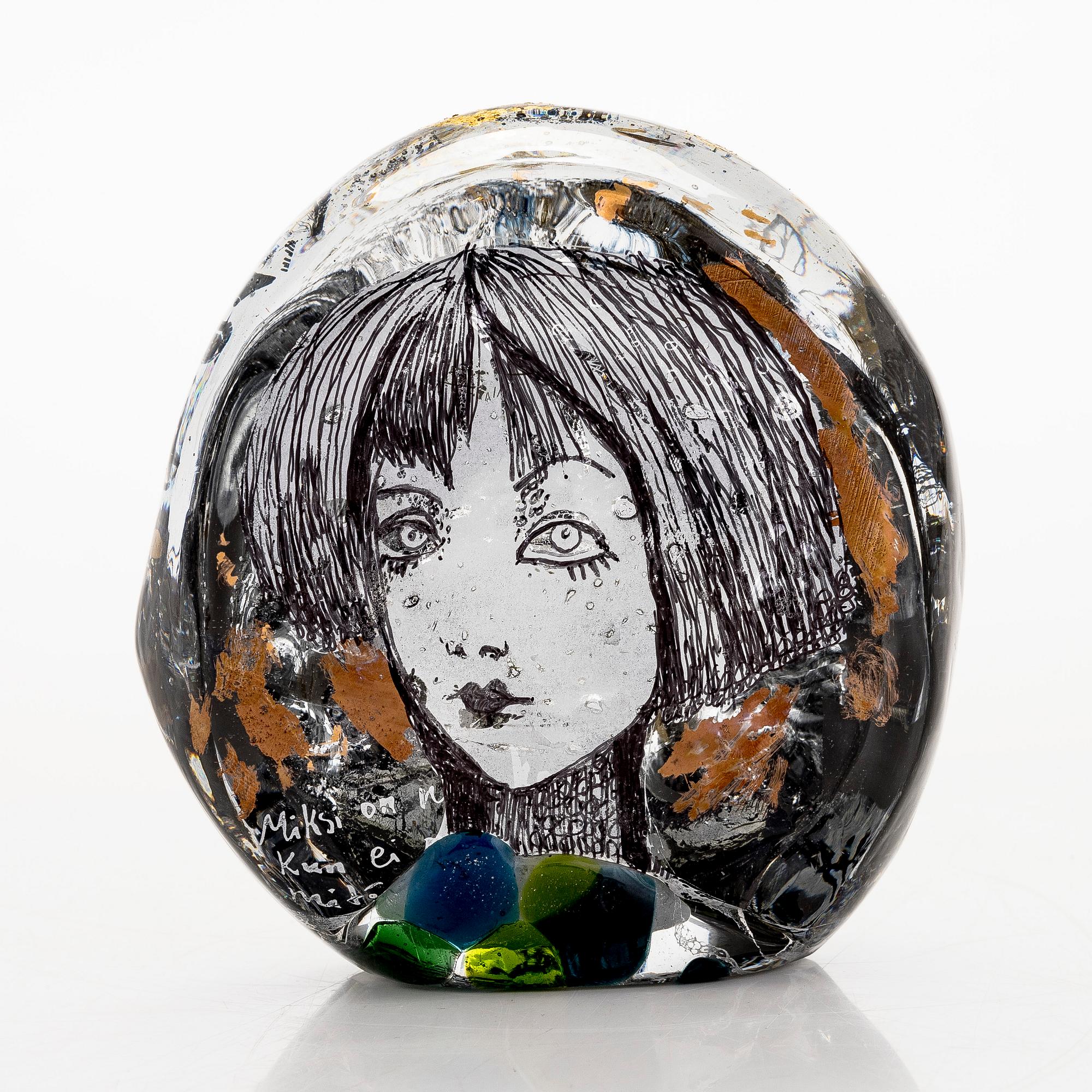 Sini Majuri, uniquglass sculpture," When You Don't Remember What You've ...