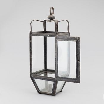 LANTERN, plate, 18th century. - Bukowskis