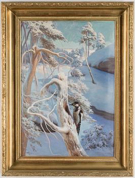 JOHAN ELIS KORTMAN, olja på duk, signerad och daterad 1905. - Bukowskis