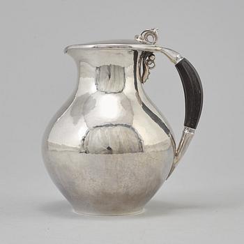 JOHAN ROHDE, A sterling silver pitcher, Georg Jensen, design no 385 ...