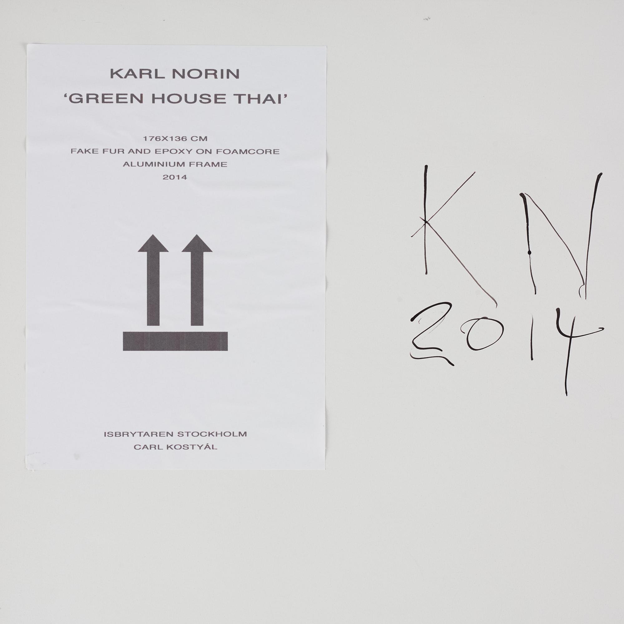 Karl Norin, "Greenhouse Thai". - Bukowskis