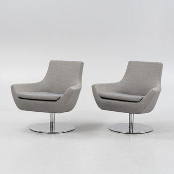 Roger Persson, a pair of 'Happy Swing' armchairs, Swedese, Sweden, 21st century. - Bukowskis