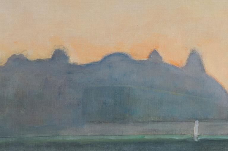 Einar Jolin, Slottspark med påfåglar. - Bukowskis