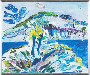 Anders Fogelin, oil on canvas/paper-panel, signed. - Bukowskis