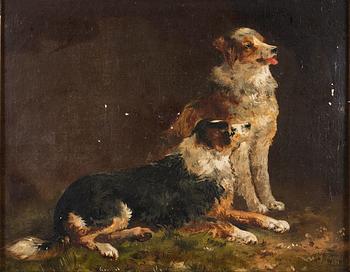 JOHN EMMS, oil on canvas, signed. - Bukowskis