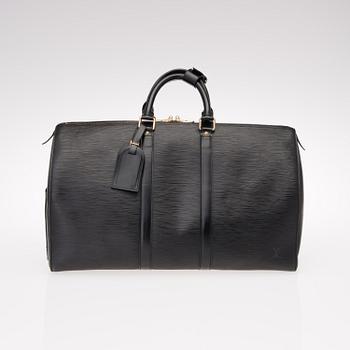 VÄSKA, "Keepall 45 Epi", Louis Vuitton. - Bukowskis