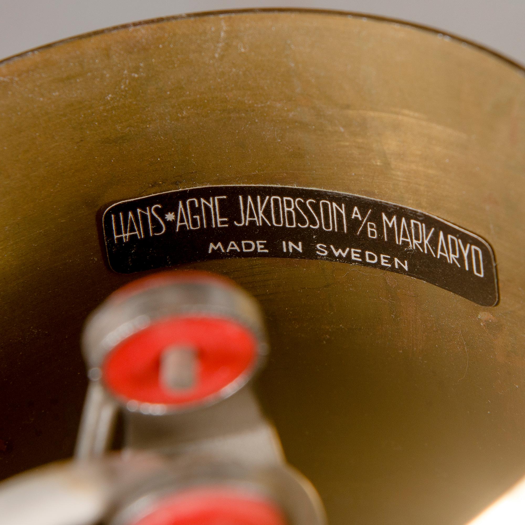 HANS AGNE JAKOBSSON, ceiling lamp, Markaryd, latter half of 20th ...