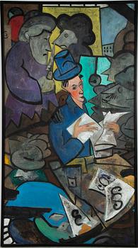 Torsten Jurell, The Newspaper Reader. - Bukowskis