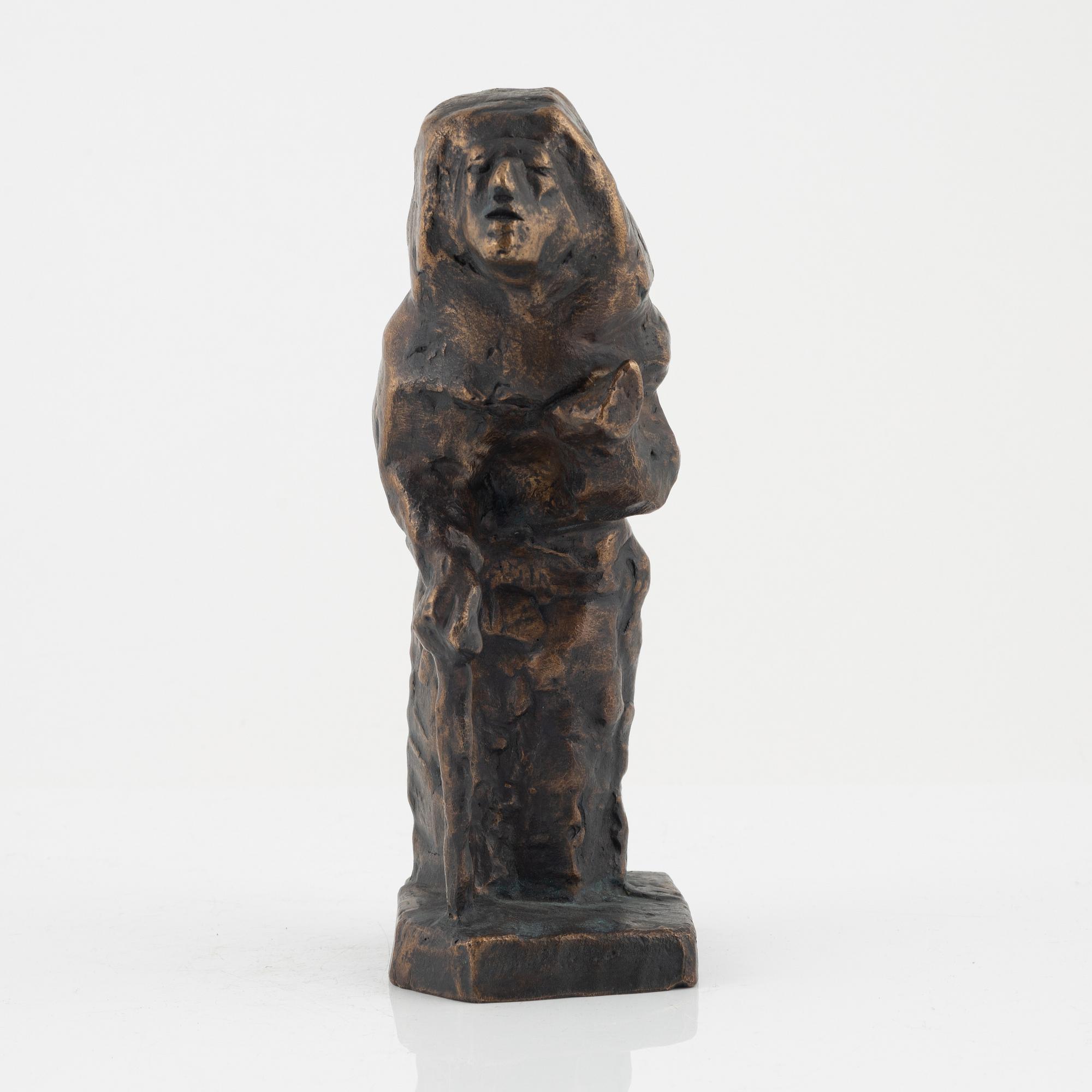 Bror Marklund, skulptur, brons, signerad BM, höjd 23 cm. - Bukowskis