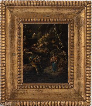 Thomas Barker of Bath, Forest Interior with Figures. - Bukowskis