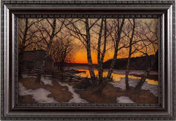 EDVARD ROSENBERG, Oil on canvas, signed and dated 1920. - Bukowskis