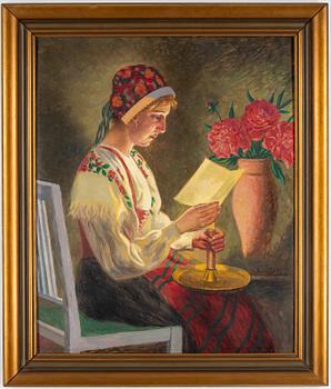 Emil Lindgren, oil on canvas, signed and dated 1930. - Bukowskis