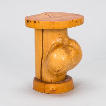 A mid-20th century burl stool. - Bukowskis