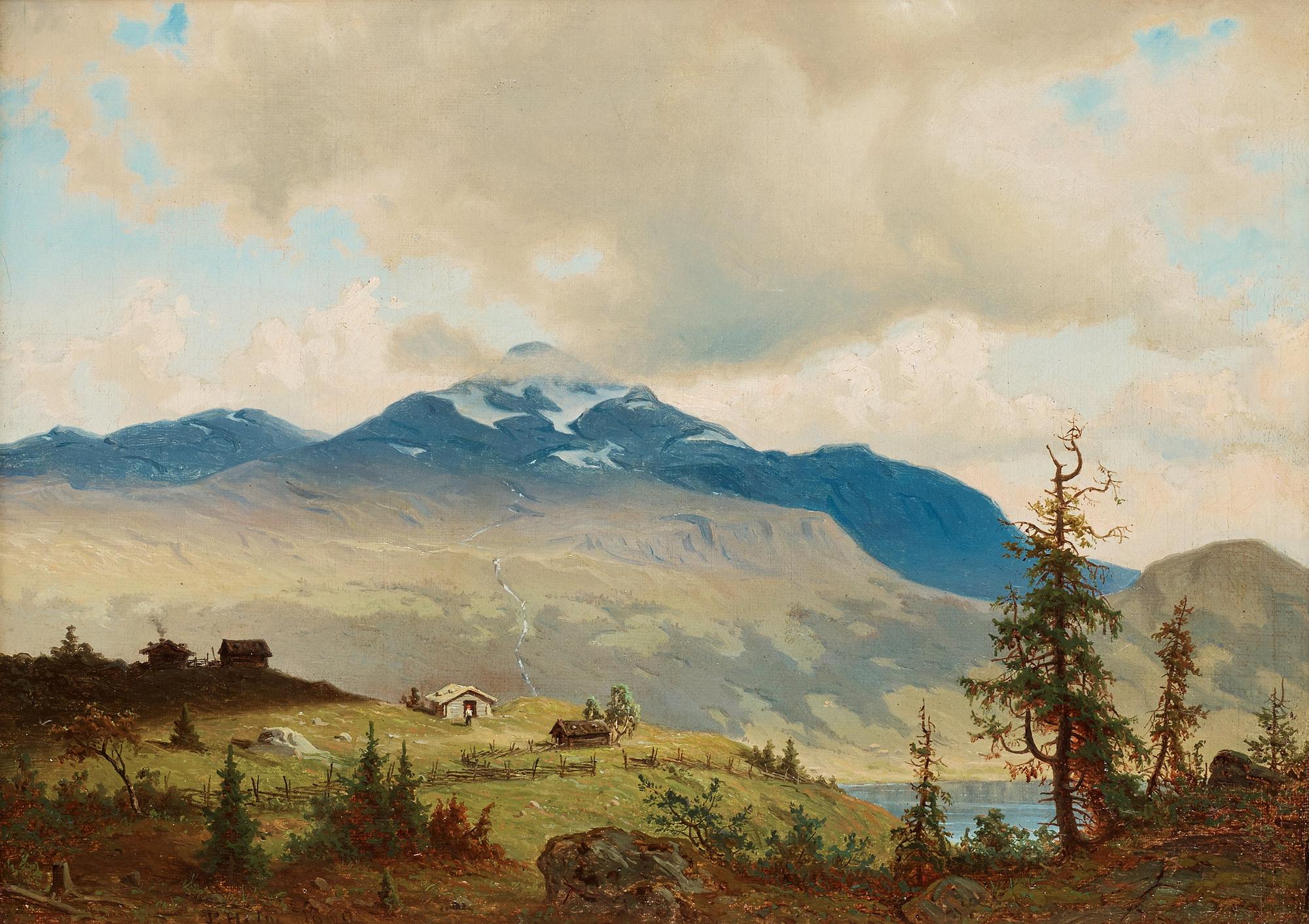 Per Daniel Holm, Cabins by the Åre lake, Sweden. - Bukowskis