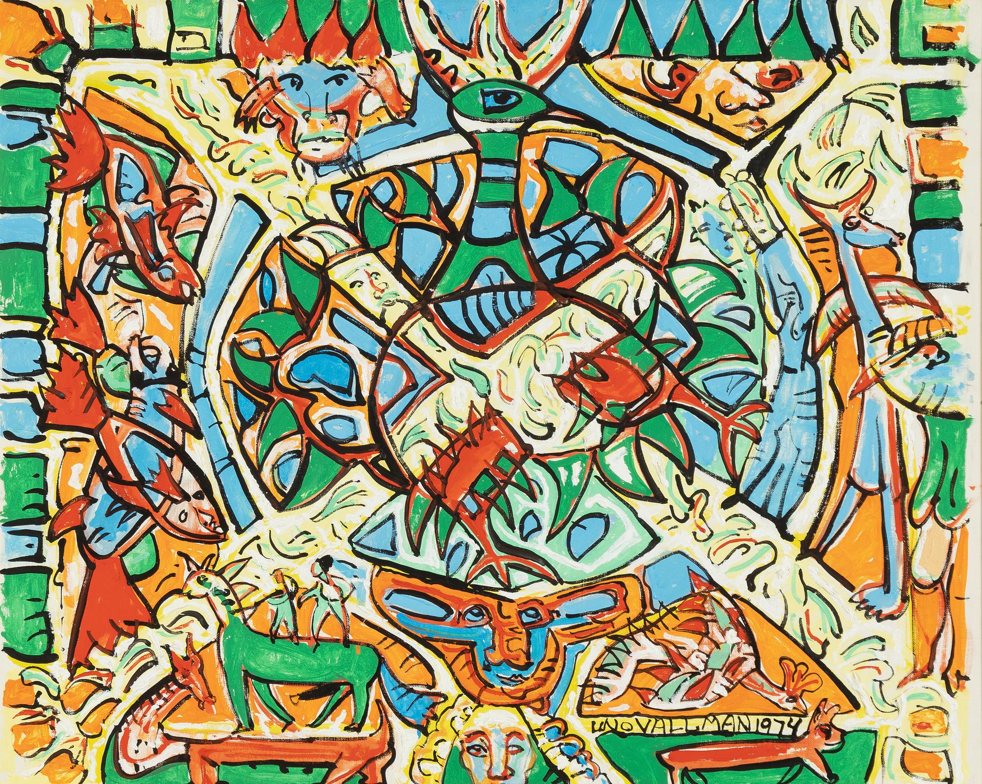 Uno Vallman, Exotic Fish. - Bukowskis