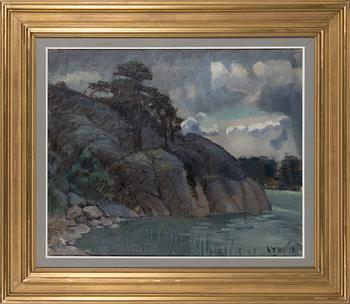 Edwin Lydén, Coastal Landscape. - Bukowskis