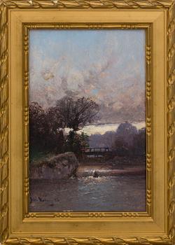 JOHAN KINDBORG, oil on panel signed and dated. - Bukowskis