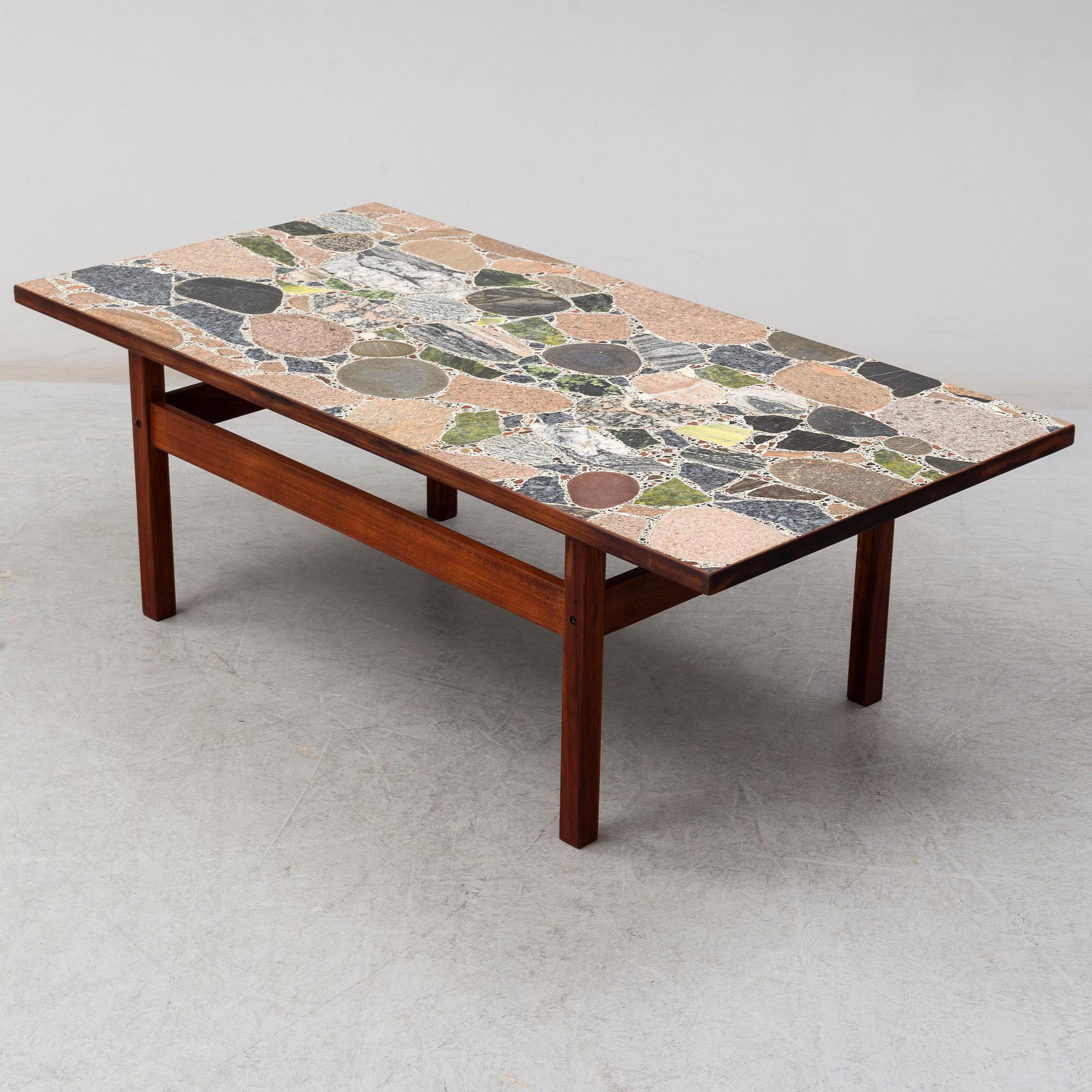 ERLING VIKSJØ, coffee table, Conglo Design, Norway 1960-80s. - Bukowskis