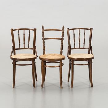 STOLAR, 2+1 st, en märkt Fischer.1900-tal. - Bukowskis