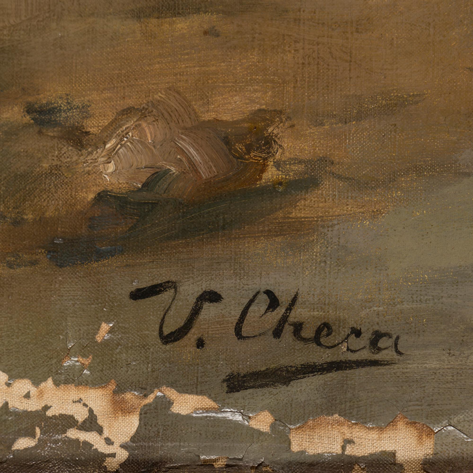 ULPIANO CHECA Y SANZ, attributed to, oil on canvas. - Bukowskis