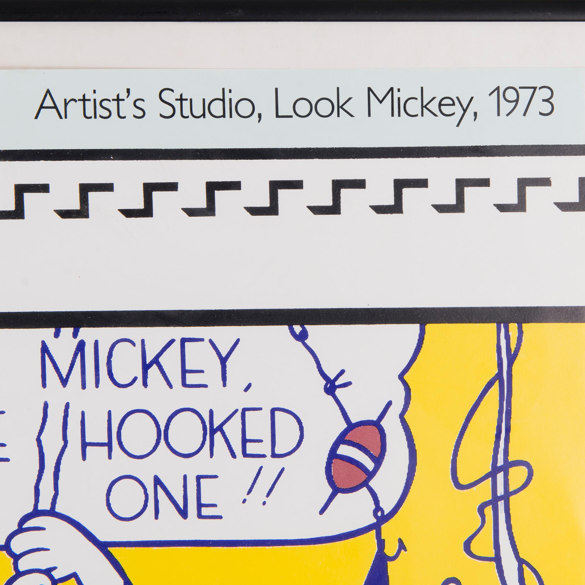 lichtenstein look mickey