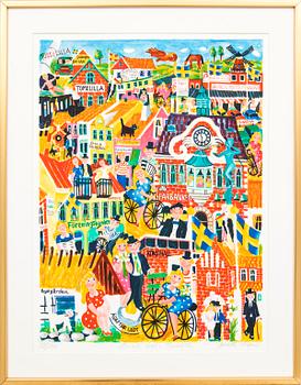 Gunilla Mann, "Life and Joy in Tomelilla". - Bukowskis