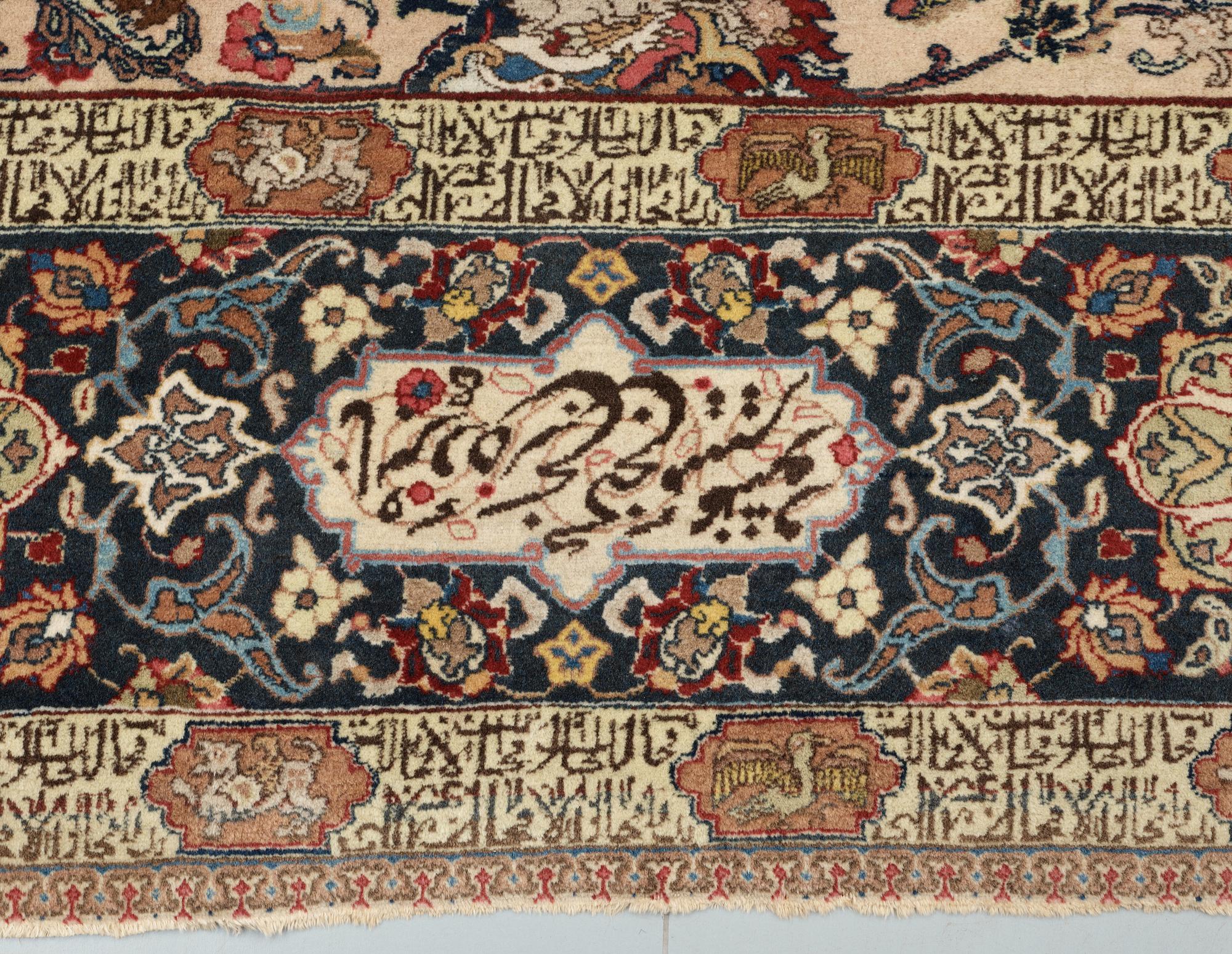 SEMI-ANTIQUE TABRIZ. - Bukowskis